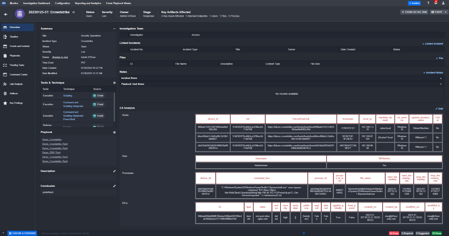 D3’s Smart SOAR is the Best SOAR for CrowdStrike. Here’s Why | D3 Security
