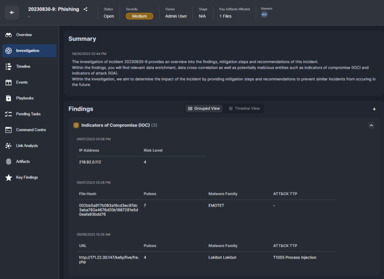 Automated Incident Response with AlienVault and Smart SOAR | D3 Security