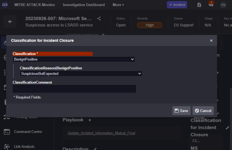 Bi-Directional Sync with Microsoft Sentinel and Smart SOAR | D3 Security
