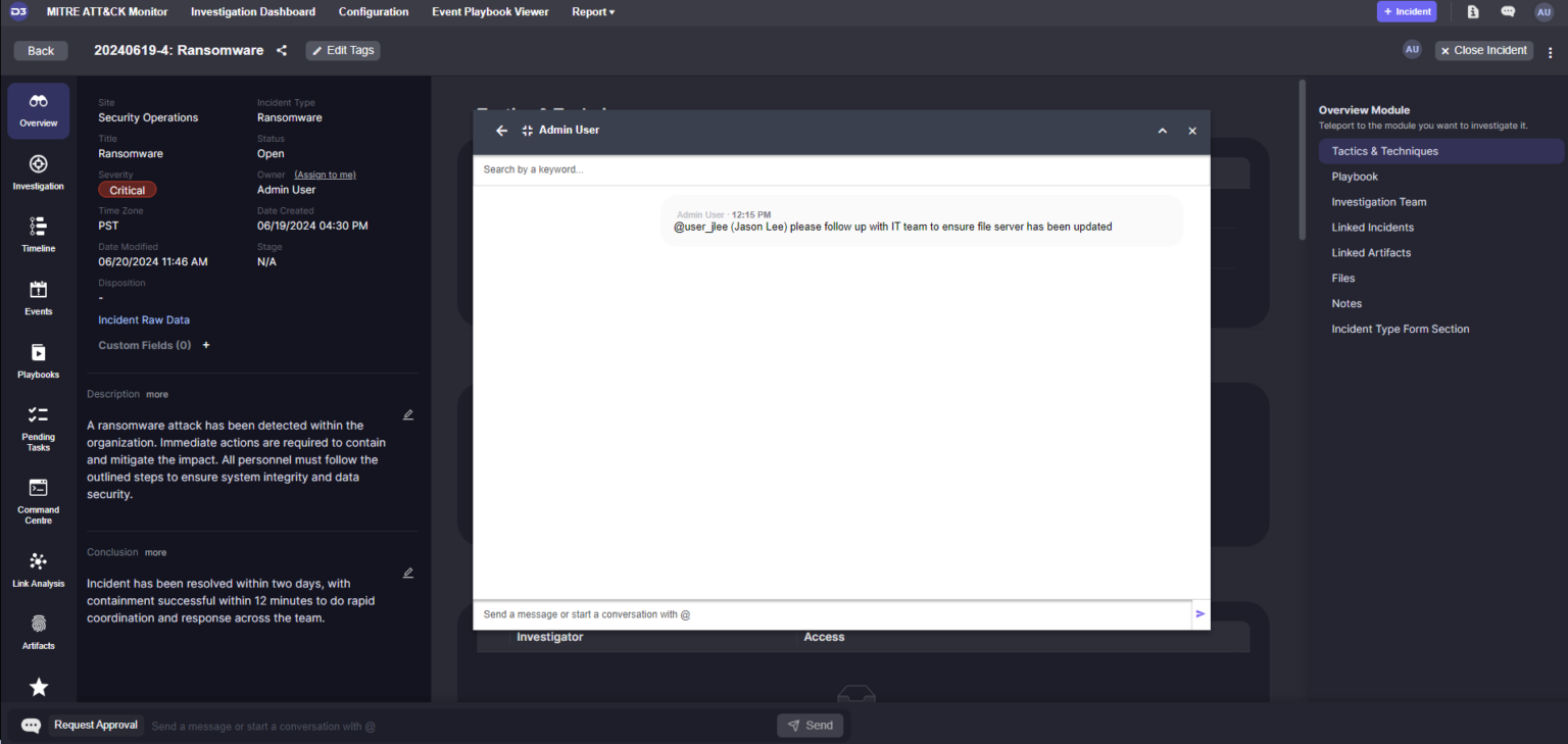 A Modern Playbook for Ransomware | D3 Security